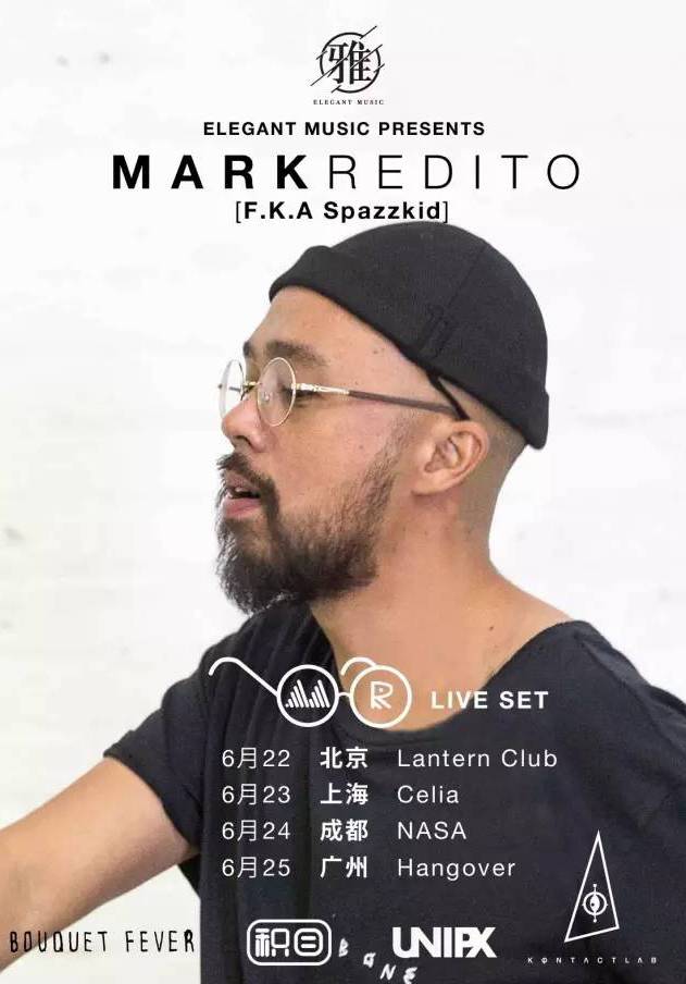 Buy Mark Redito（fka.Spazzkid）Tickets Shanghai