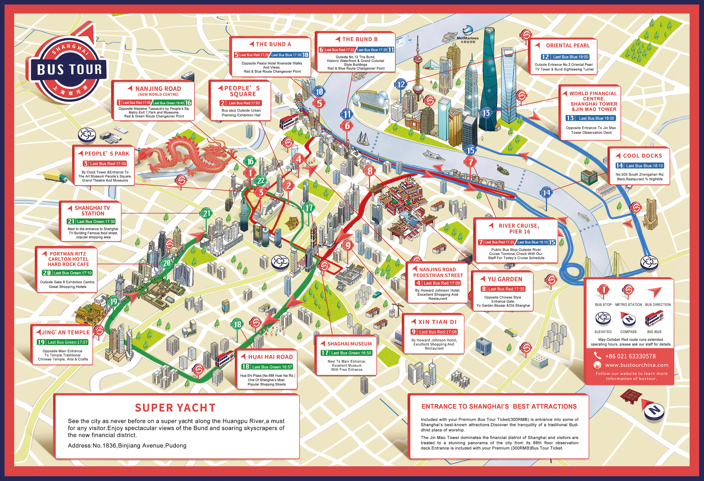 Shanghai Bus Route Map