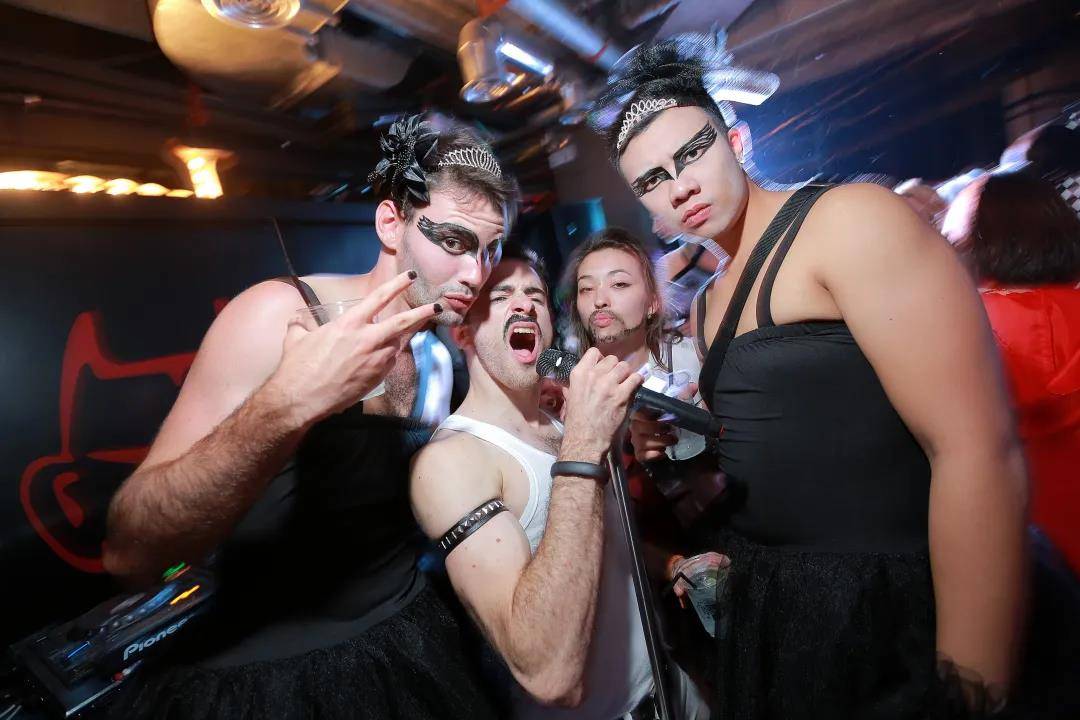 Liquid Laundry Hells Wedding Halloween Party